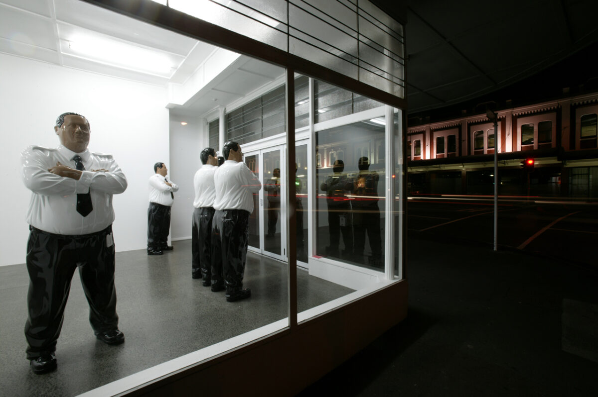 Michael Parekōwhai Kapa Haka - Michael Lett